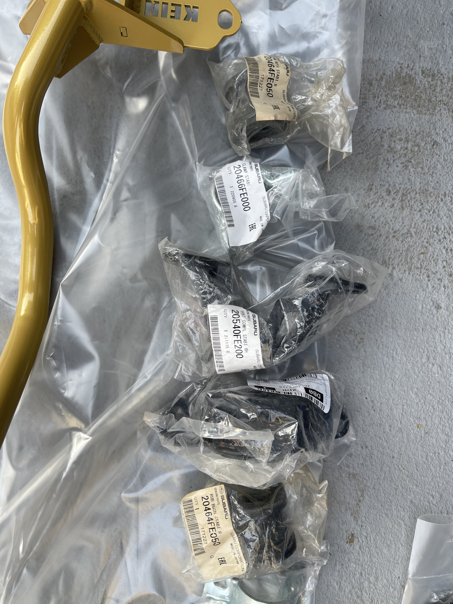 Oem диффузор — Subaru Impreza WRX STI (GD), 2 л, 2002 года | тюнинг ...