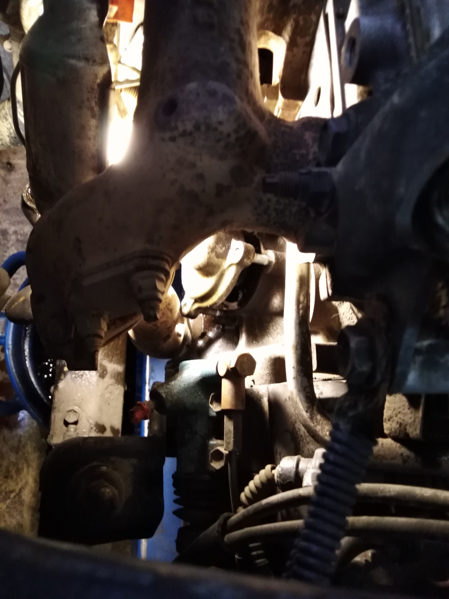 Звмена резинового кольца, кронштейна масленного Фильтра — Toyota Camry ...