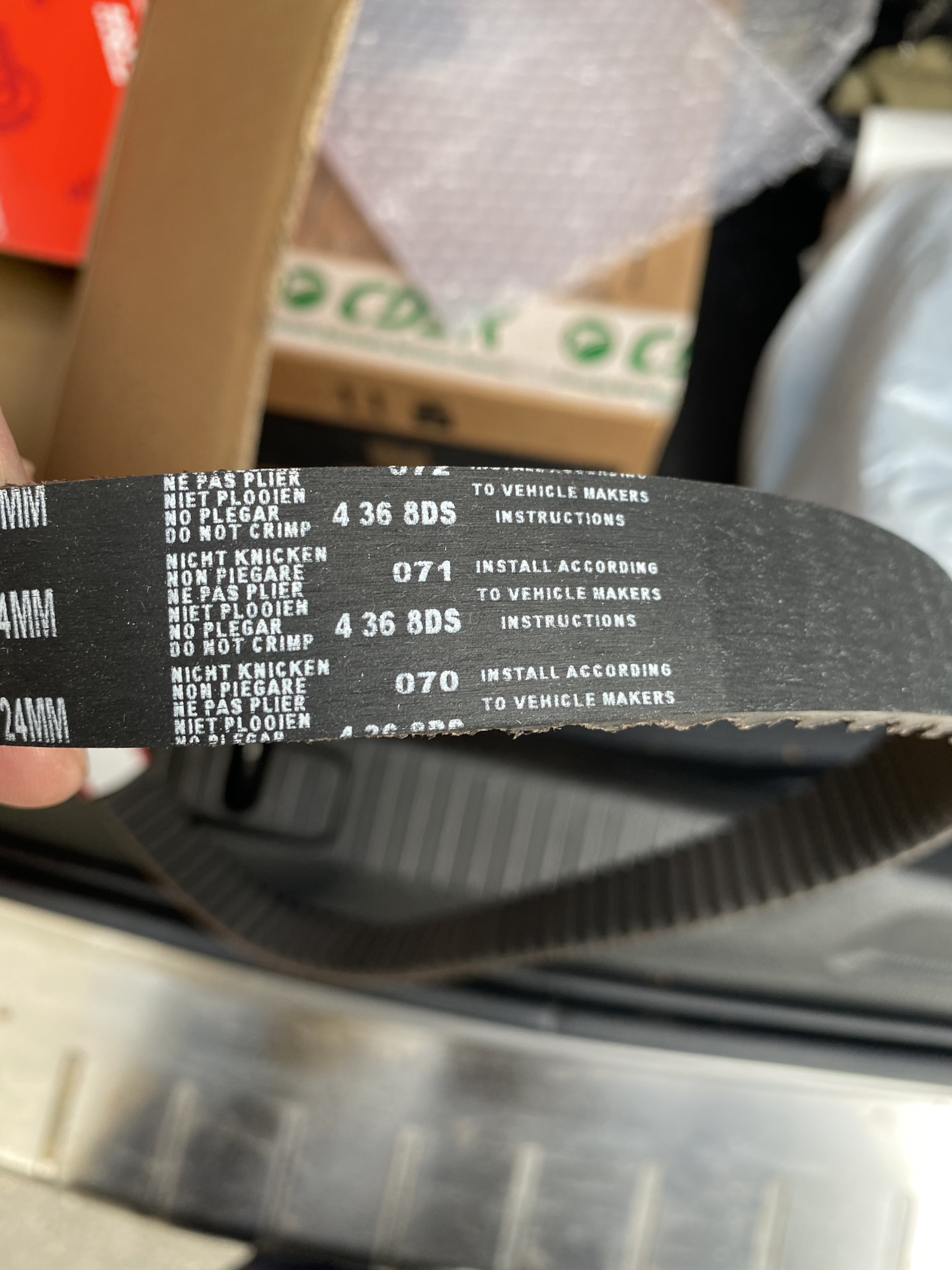 Ремень ГРМ Gates 5603XS — Opel Astra J, 1,6 л, 2012 года | расходники ...