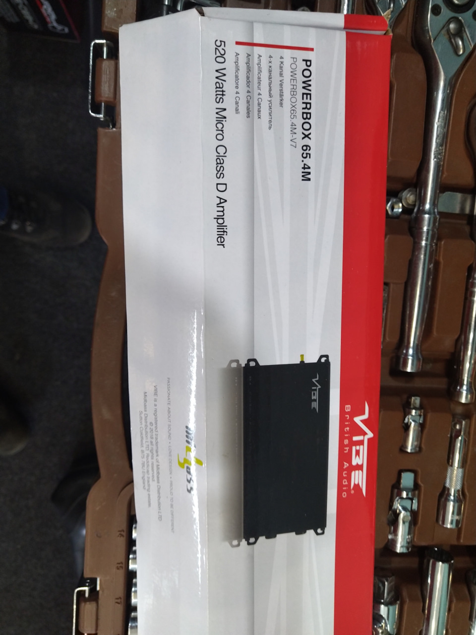 POWERBOX654MV7 Усилитель VIBE 65.4 M EDGE | Запчасти на DRIVE2