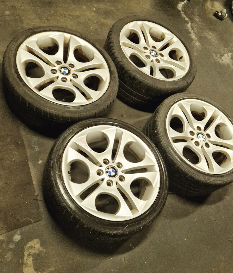 Литые диски Bmw 8,5Jx18 ET50 5x120 на BMW 3 series (E46), BMW Z4 (E85 ...