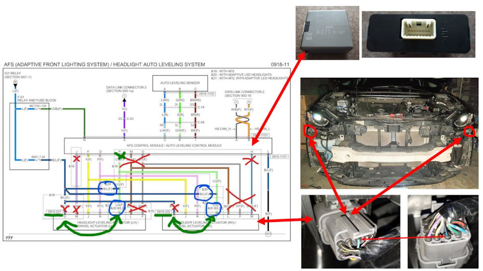 AFS LED -> ALH LED & LDWS -> LAS — дополнительная информация — Mazda CX ...