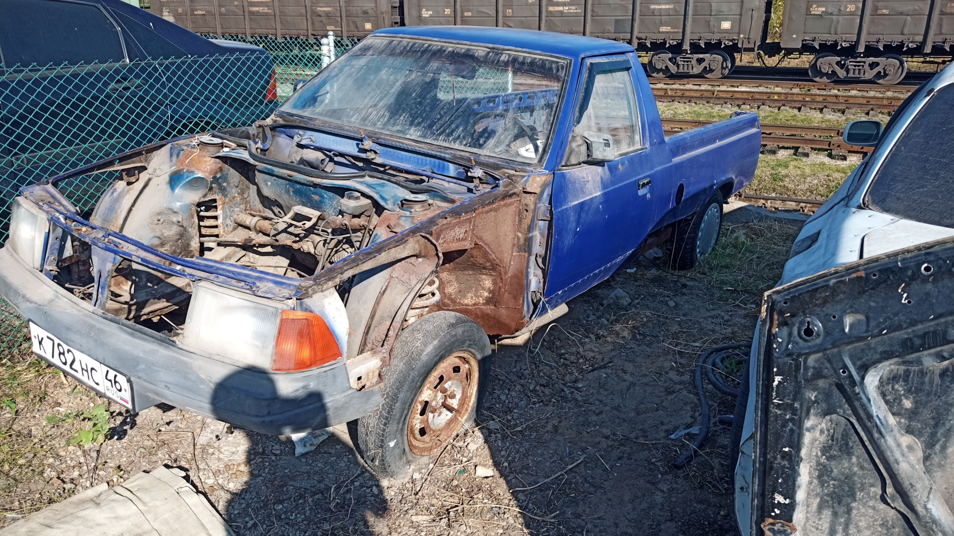 Первая встреча и дорога в новый дом. — Москвич 2335, 1,7 л, 1994 года ...