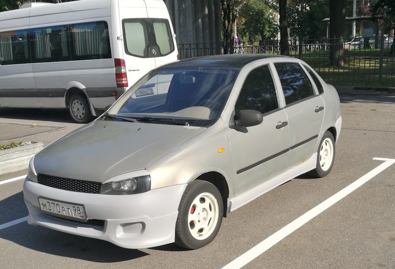 Внешний тюнинг — Lada Калина седан, 1,6 л, 2005 года | стайлинг | DRIVE2