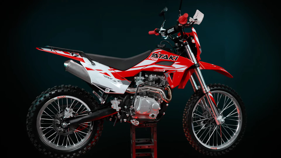Новинки 2024 года. Обзор внедорожного мотоцикла Ataki SX150 — Роллинг Мото на DRIVE2