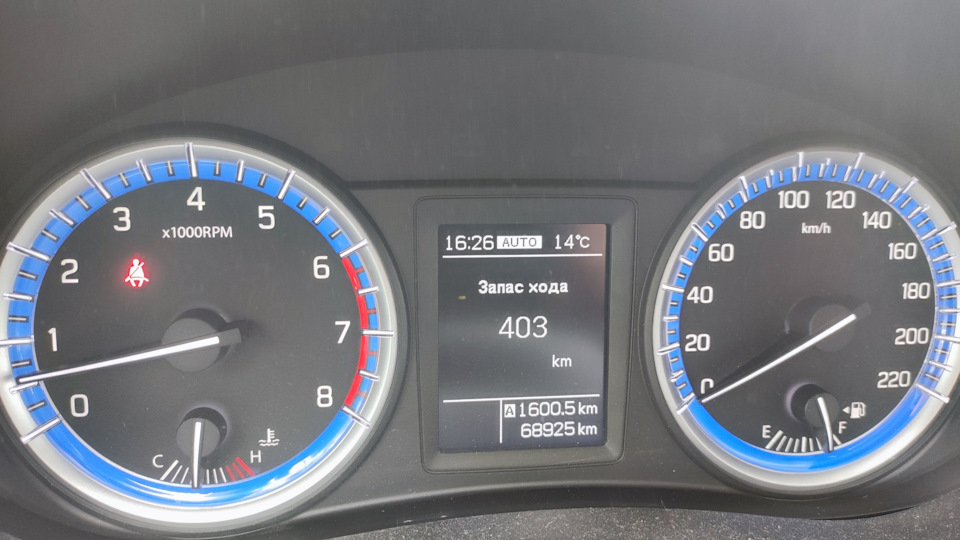 TO-6 (68900км) — Suzuki SX4 (2G), 1,6 л, 2013 года | плановое ТО | DRIVE2