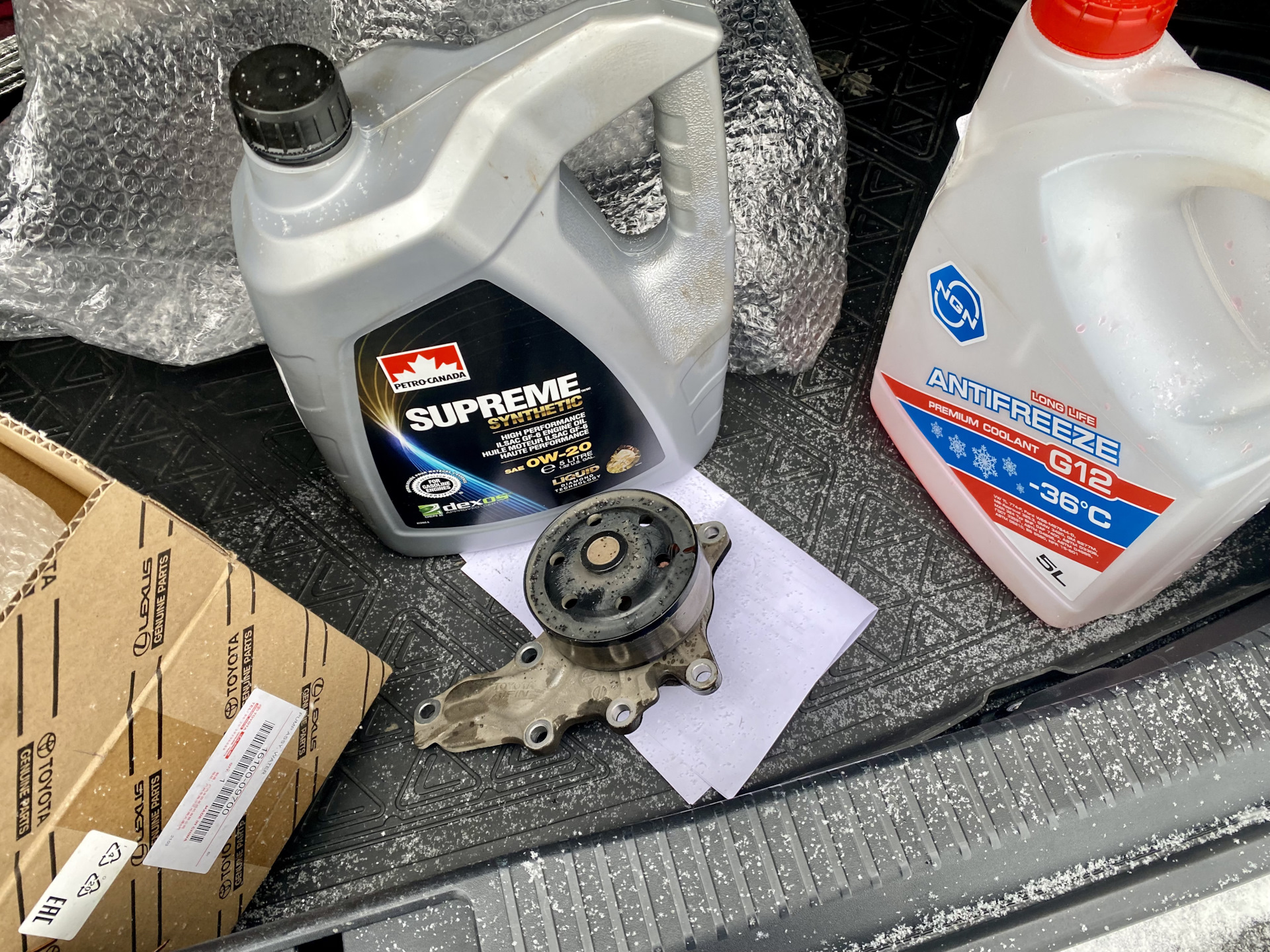 ТО 95.000 — Lexus ES (XV60), 2 л, 2017 года | плановое ТО | DRIVE2