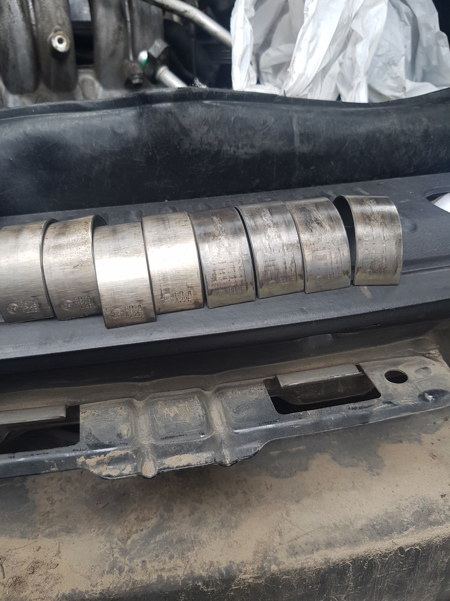 Правильный подбор по вкладышам — KIA Ceed SW (1G), 1,6 л, 2008 года ...