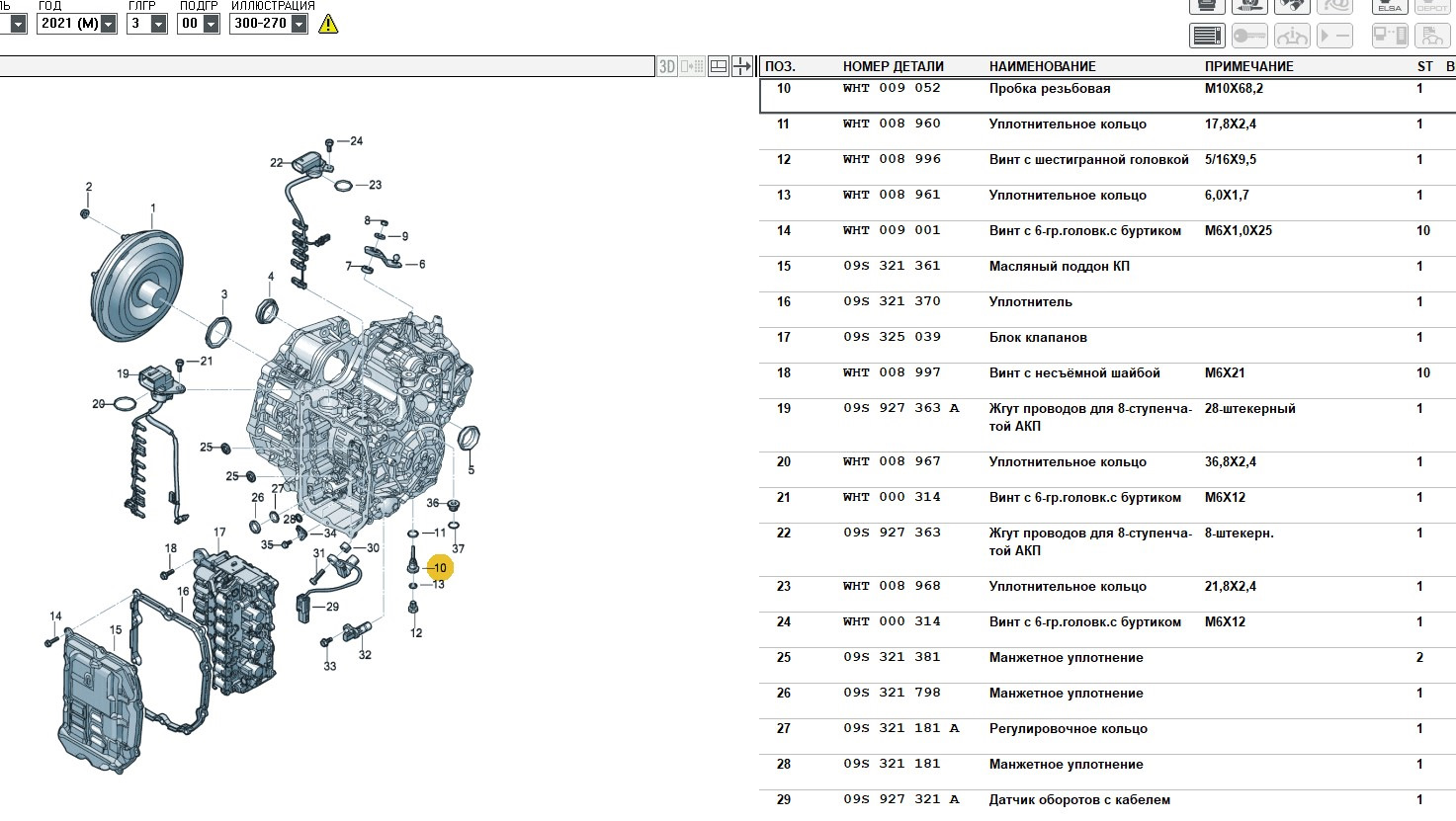 частичная замена масла в АКПП — Skoda Octavia A8 Mk4, 1,4 л, 2020 года ...
