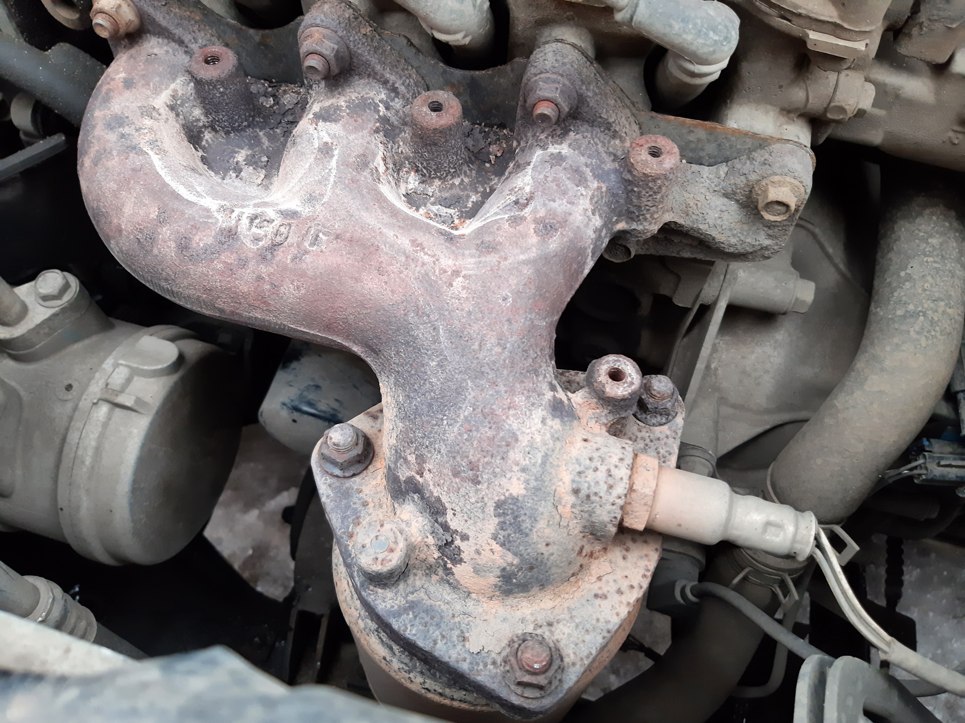 Замена масла GM 5w30 и прокладки катализатора — Daewoo Matiz (M100 ...