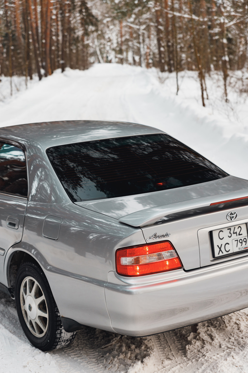 Toyota Chaser GX100 в зимнем лесу. Моя фоторабота — Сообщество «Клуб ...