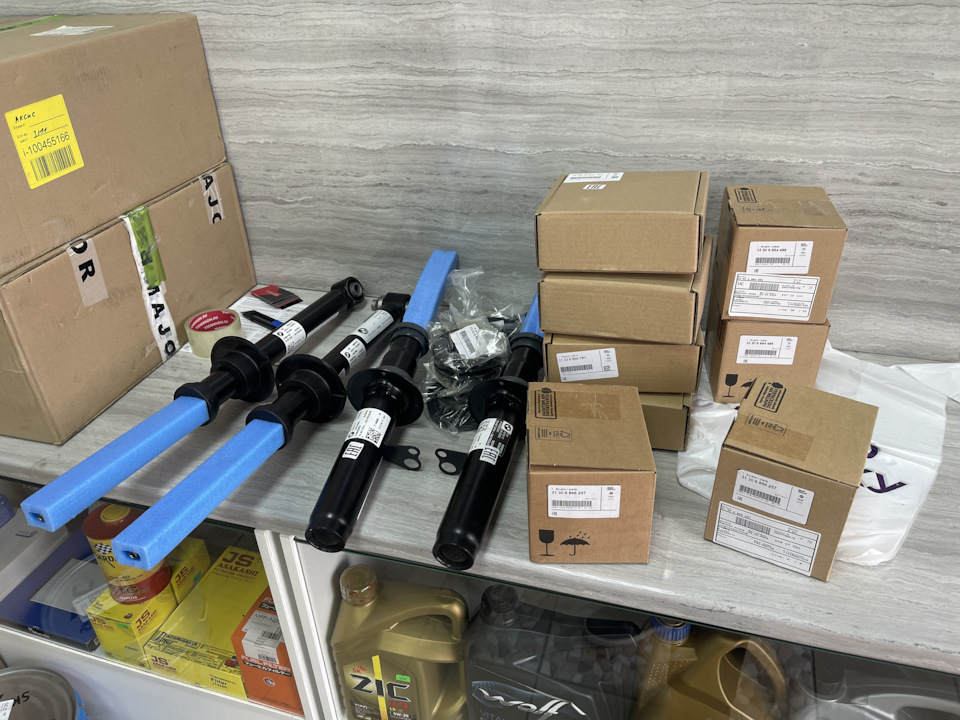 Амортизаторы в круг и комплектующие BMW 520dx G30 — BMW 5 series (G30 ...