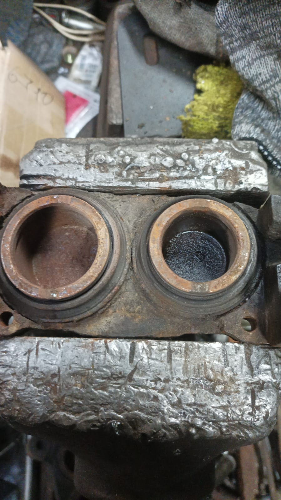 Обслуживание тормозной системы — Toyota Land Cruiser 100, 4,2 л, 2002 ...