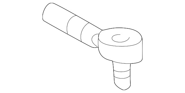5L5Z3A130AA Наконечник рулевой тяги Ford | Запчасти на DRIVE2
