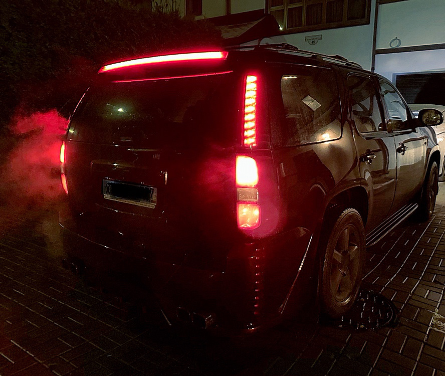 Halloween или Наконец-то с новым спойлером — Chevrolet Tahoe (GMT900 ...