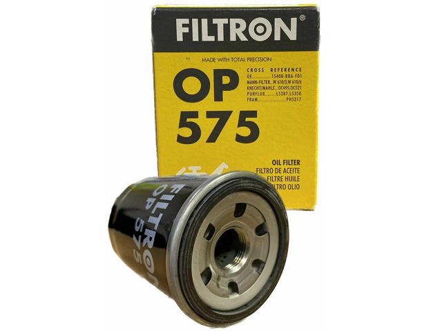 Фильтр масляный Filtron OP575 для Nissan Almera Classic (B10) — Nissan ...