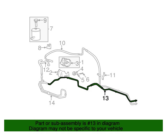5756038030 ШЛАНГ ГИДРОУСИЛИТЕЛЯ РУЛЯ KIA HYUNDAI | Запчасти на DRIVE2