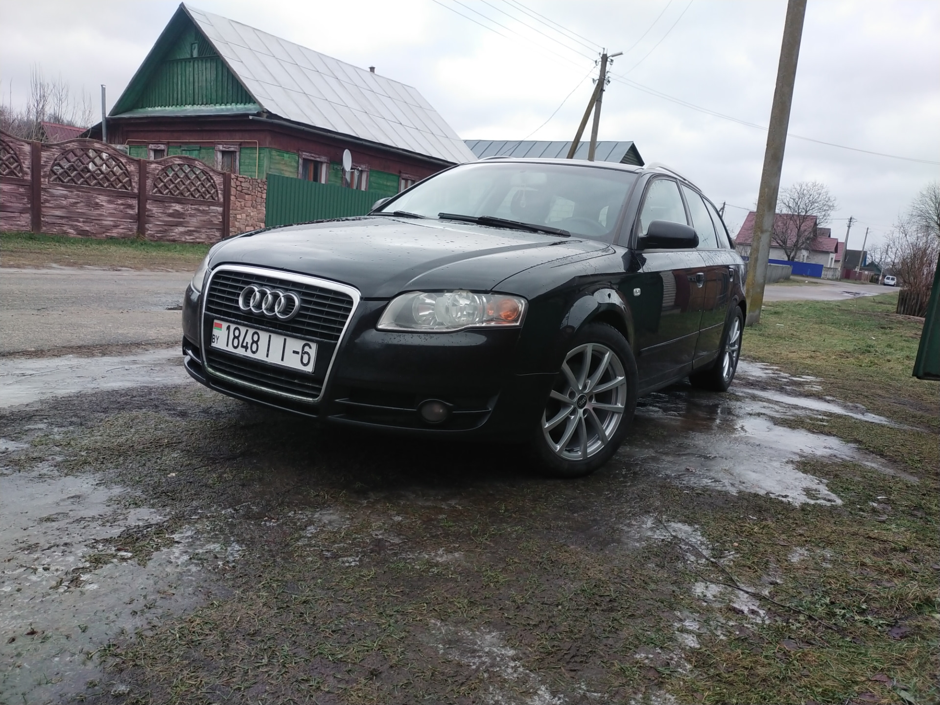 Переобулись на 17 — Audi A4 (B7), 1,9 л, 2004 года | шины | DRIVE2