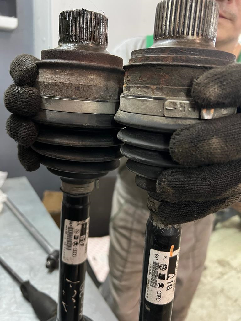 Audi Q5 8R. Передние приводы от SQ5. Разбор полетов. — Audi Q5 (1G), 2 ...