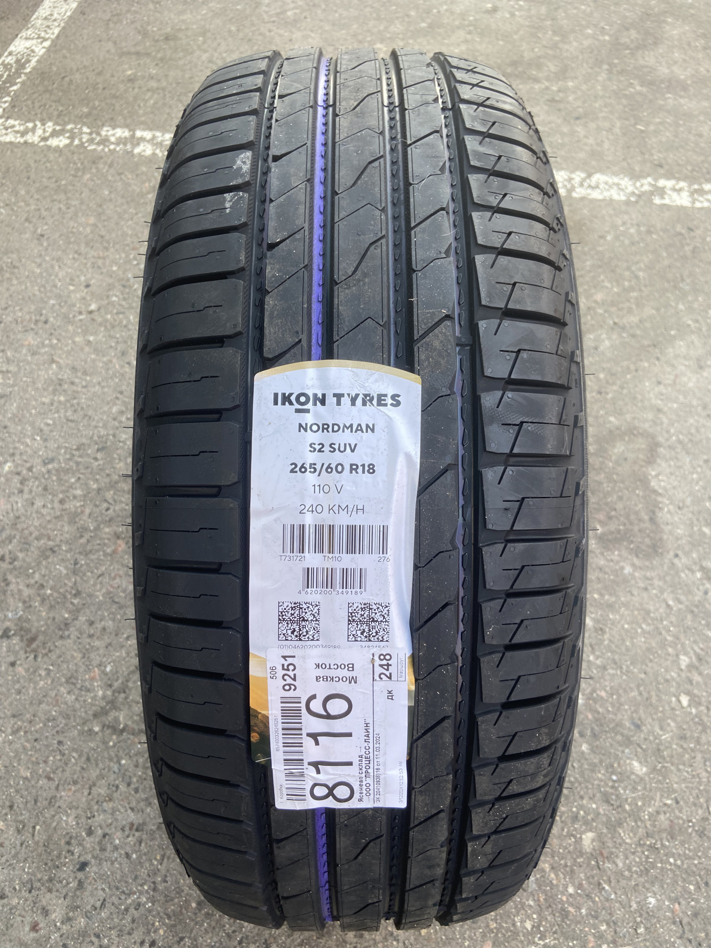 Ikon (Nokian) nordman s2 suv — Mitsubishi Pajero Sport (3G), 2,4 л, 2018 года | шины | DRIVE2