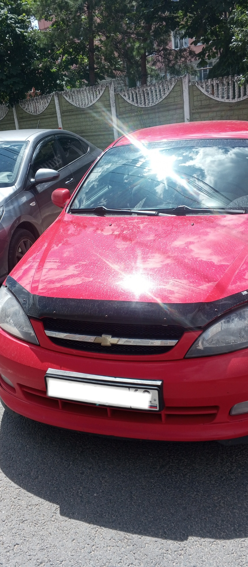 Учёт и рамки — Chevrolet Lacetti 5d 1 6 л 2008 года стайлинг Drive2