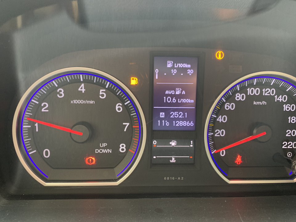 Масло, ГБО, Клапана — Honda CR-V (RE), 2 л, 2012 года | просто так | DRIVE2