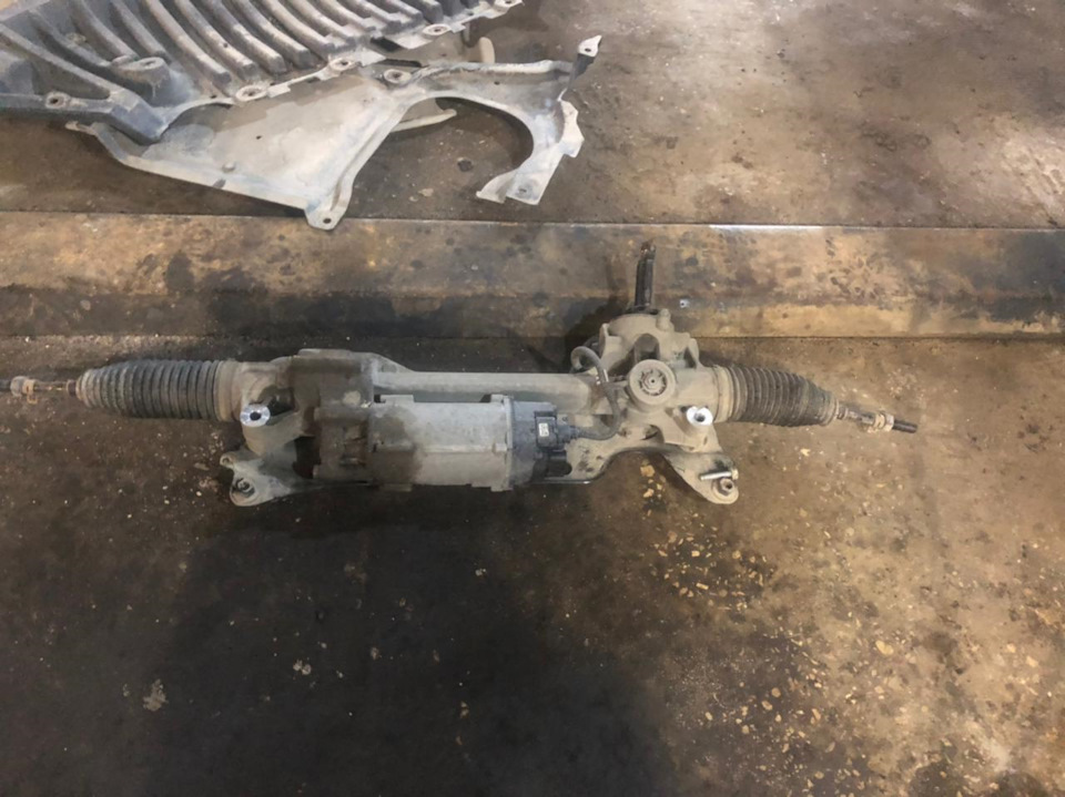 Замена подшипника промежуточного вала, замена левого привода, замена ...