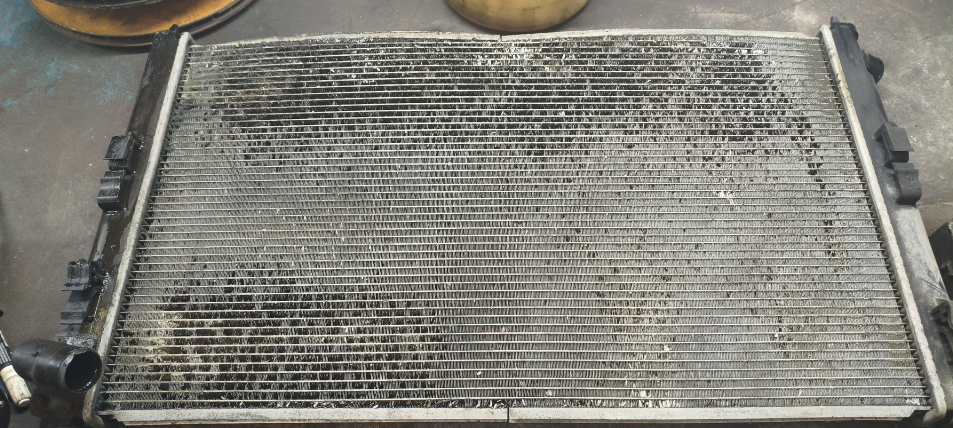 Замена радиатора охлаждения ДВС — Mitsubishi Lancer X, 2 л, 2007 года | визит на сервис | DRIVE2