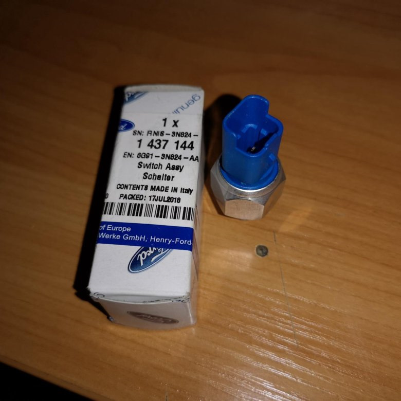 1437144 ДАТЧИК, ДАВЛЕНИЕ МАСЛА Ford | Запчасти на DRIVE2