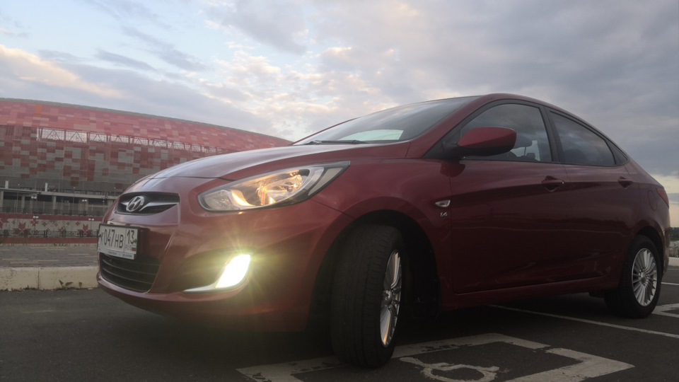 Салонный фильтр — Hyundai Solaris (1G), 1,6 л, 2014 года | плановое ТО ...