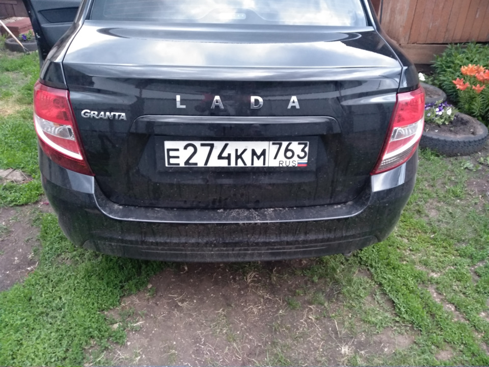 Минус буквы. — Lada Гранта (2G) FL, 1,6 л, 2021 года | стайлинг | DRIVE2