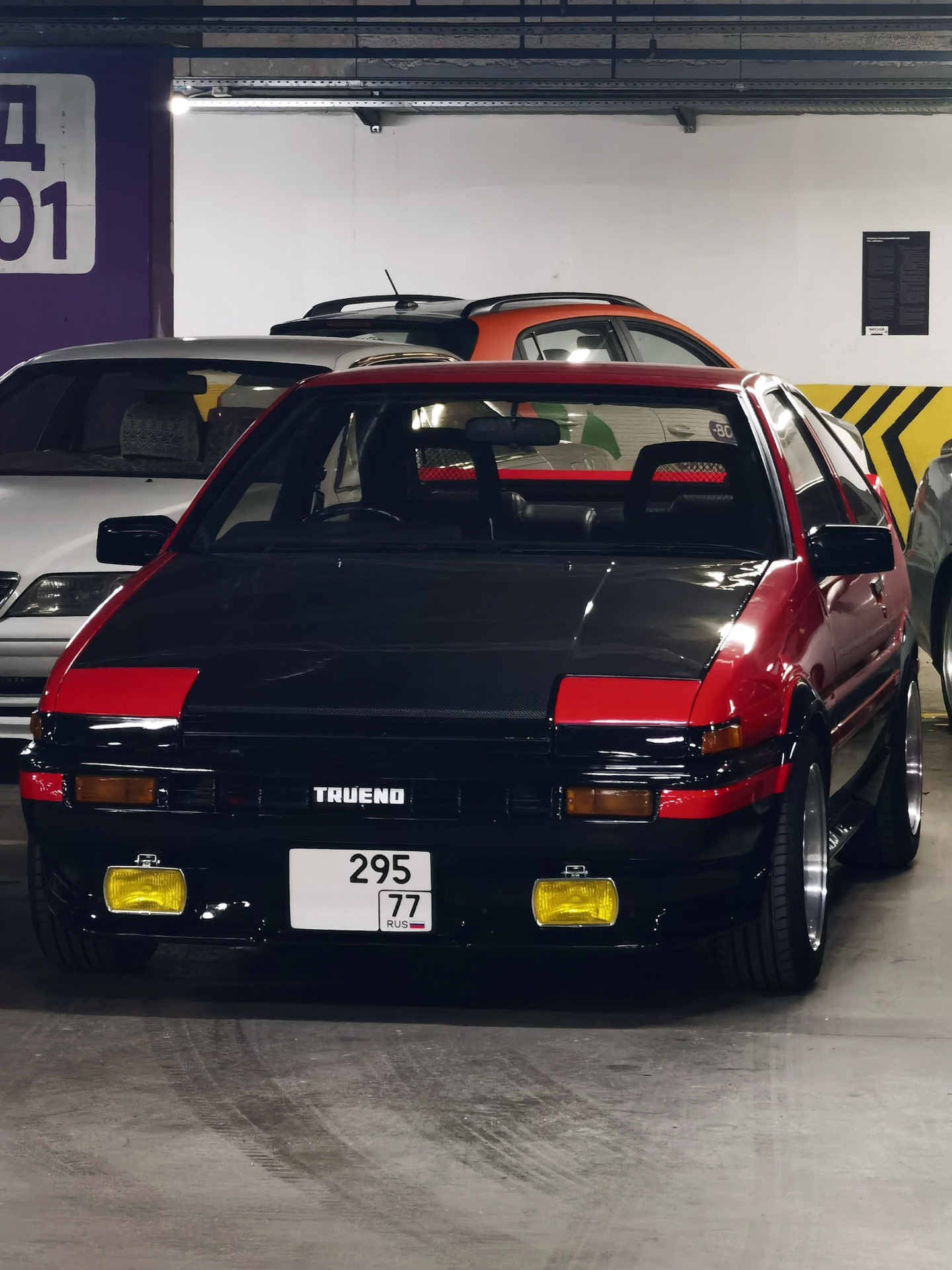 Парковочное фото — Toyota Sprinter Trueno (85), 1,6 л, 1983 года ...