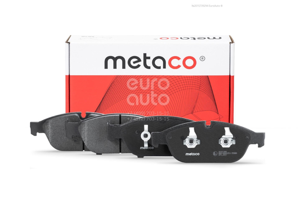 3000308 Колодки тормозные передние METACO | Запчасти на DRIVE2
