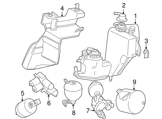 A2203200858 Блок клапанов давления Mercedes | Запчасти на DRIVE2