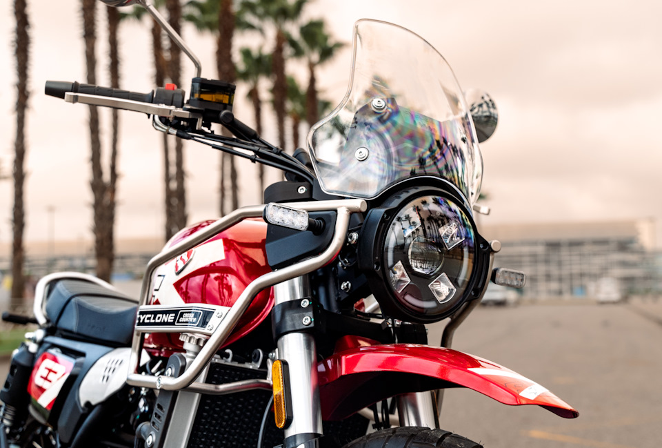 Простой, надежный, стильный: CYCLONE RE3 Scrambler — Роллинг Мото на DRIVE2