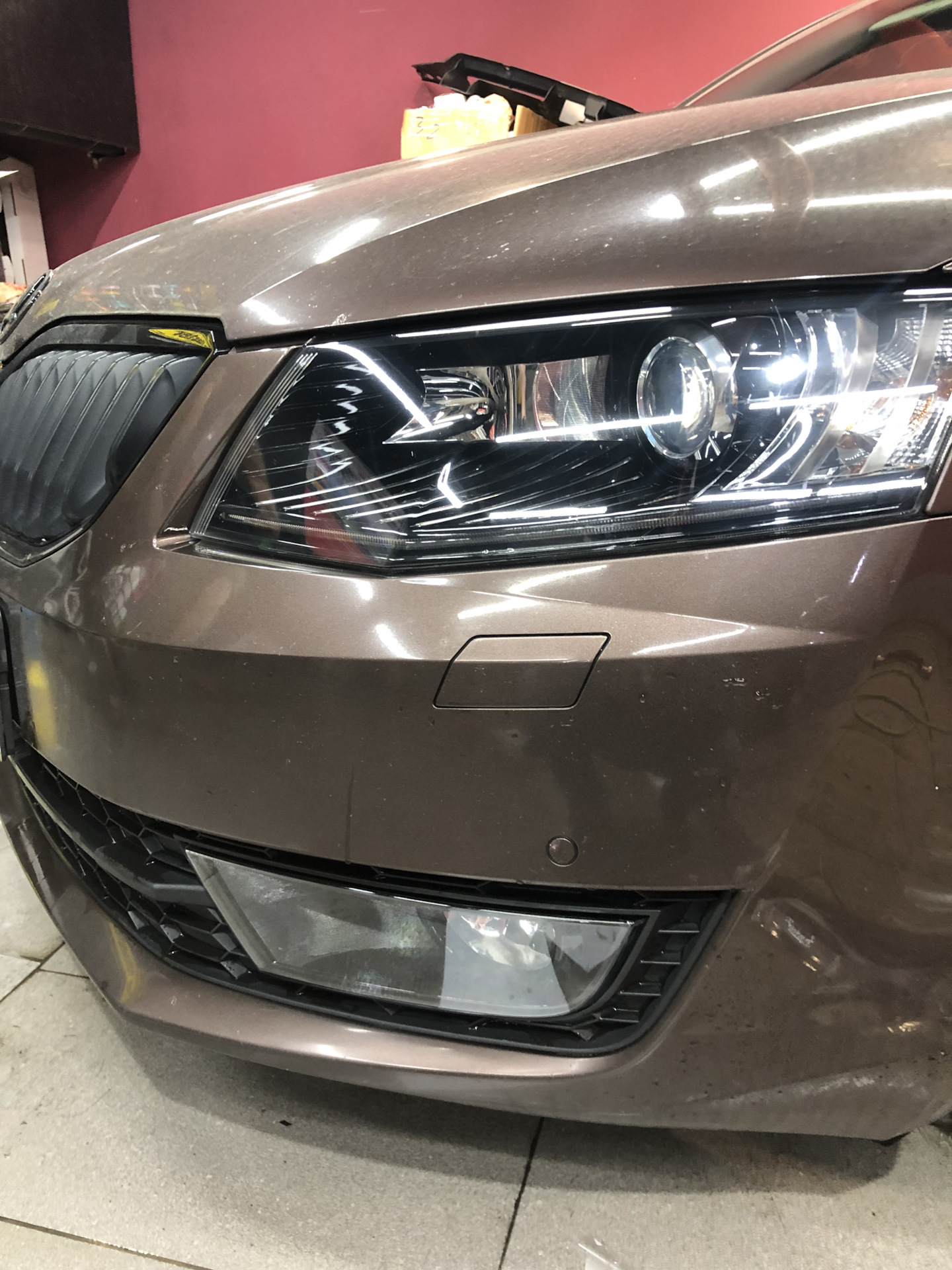 Плёнка-бронька для защиты от SunTek PPF — Skoda Octavia A7 Mk3, 1,4 л ...