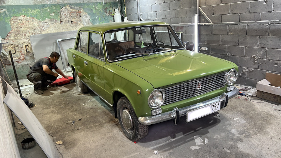 Покраска ч.2 — Lada 2101, 1,2 л, 1978 года | кузовной ремонт | DRIVE2