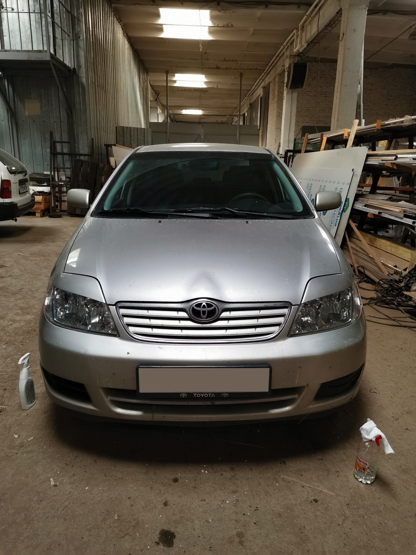 Реснички. — Toyota Corolla (120), 1,4 л, 2006 года | стайлинг | DRIVE2