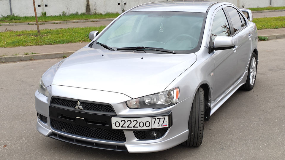 Mitsubishi Lancer X 1.8 бензиновый 2008 | 1,8 CVT на DRIVE2