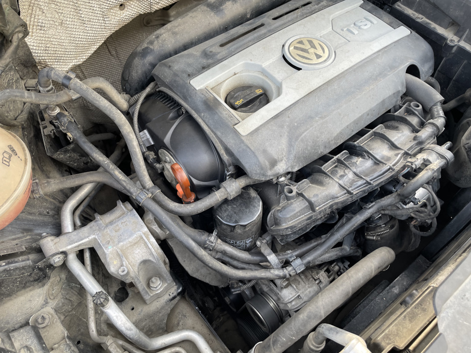 🛠 Замена цепи ГРМ Тигуан 2.0 CAWA (в сервисе) — Volkswagen Tiguan (1G ...