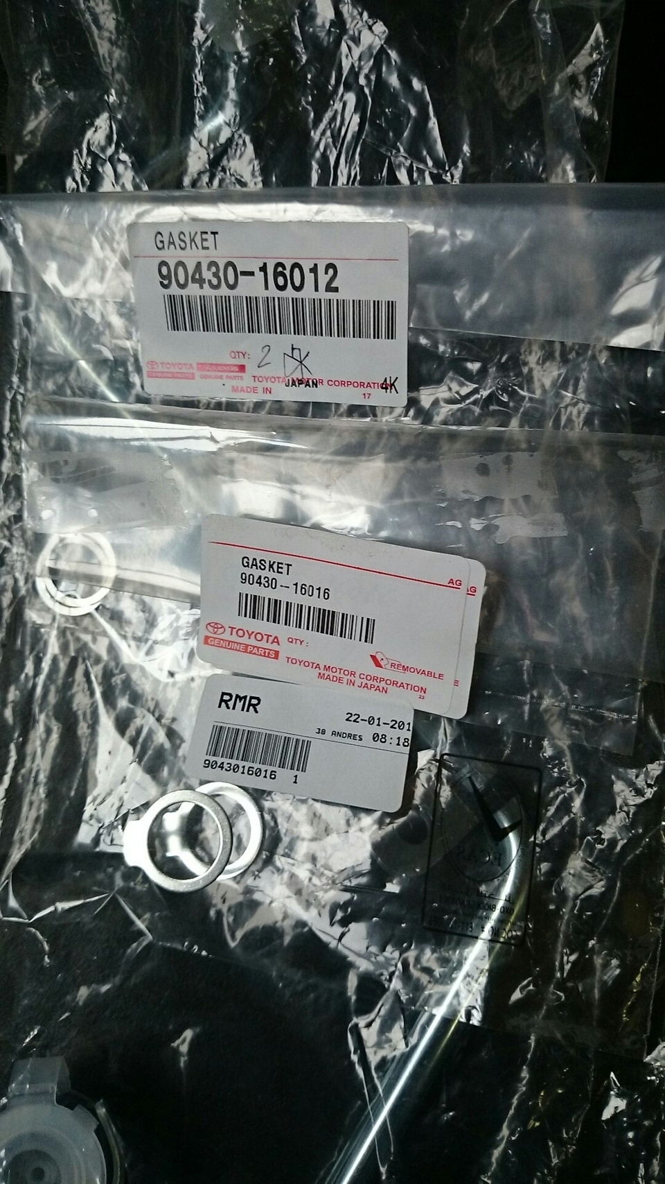 Масляная трубка vvt-i — Lexus RX (3G), 3,5 л, 2011 года | плановое ТО ...