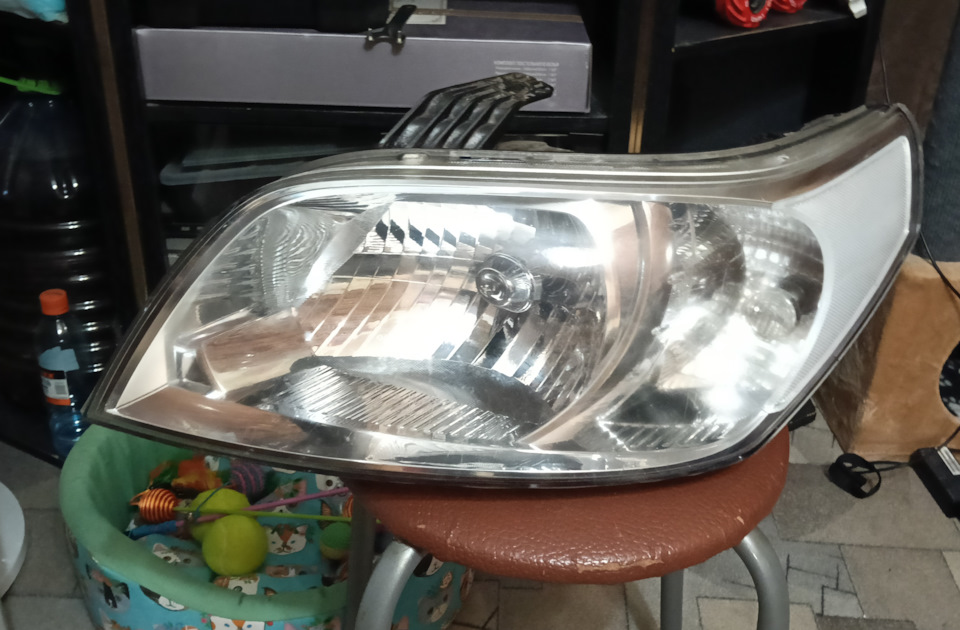 Перетяжка руля и бронеплёнка на фары — Ravon Nexia R3, 1,5 л, 2017 года ...