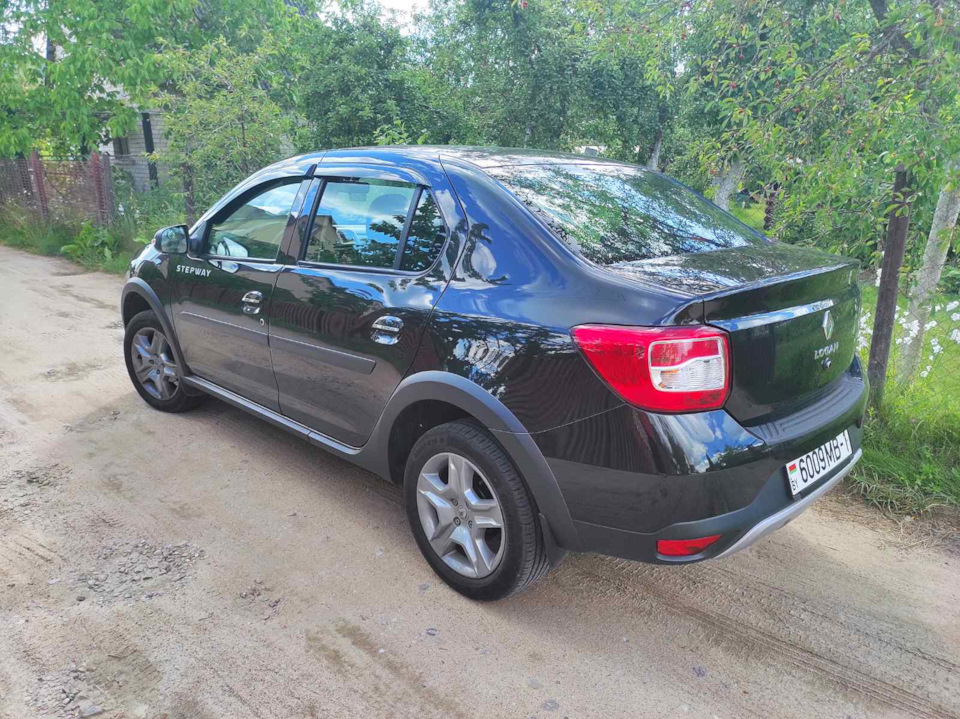 Допаксессуары и бронирование ПТФ — Renault Logan Stepway, 1,6 л, 2019 ...