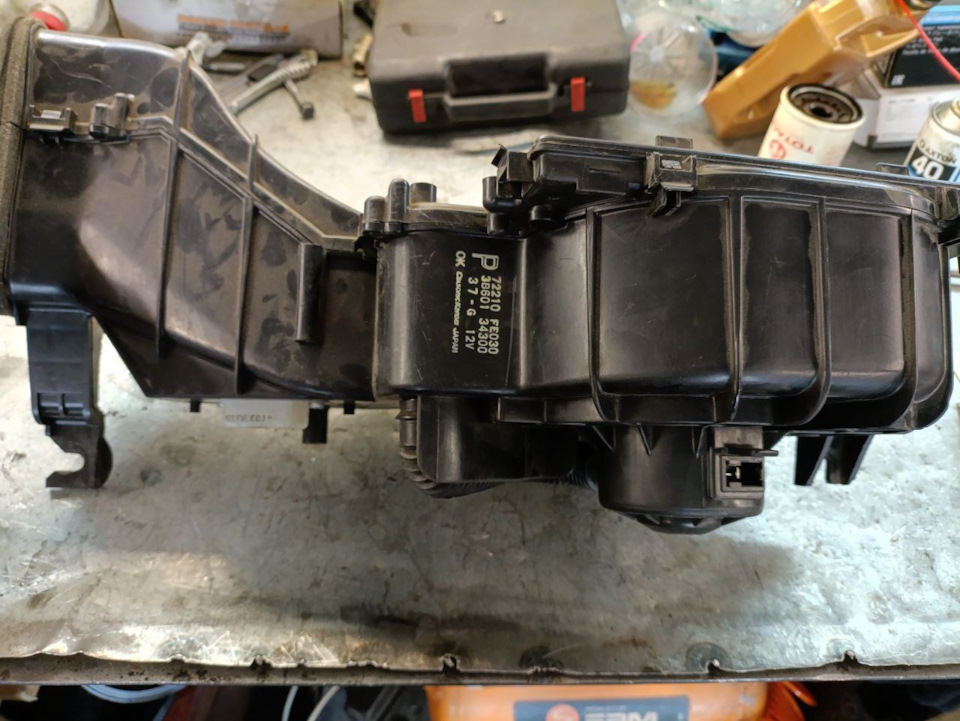 Моторчик печки LUZAR LFH14H8 на Subaru Impreza 2003 — Subaru Impreza ...