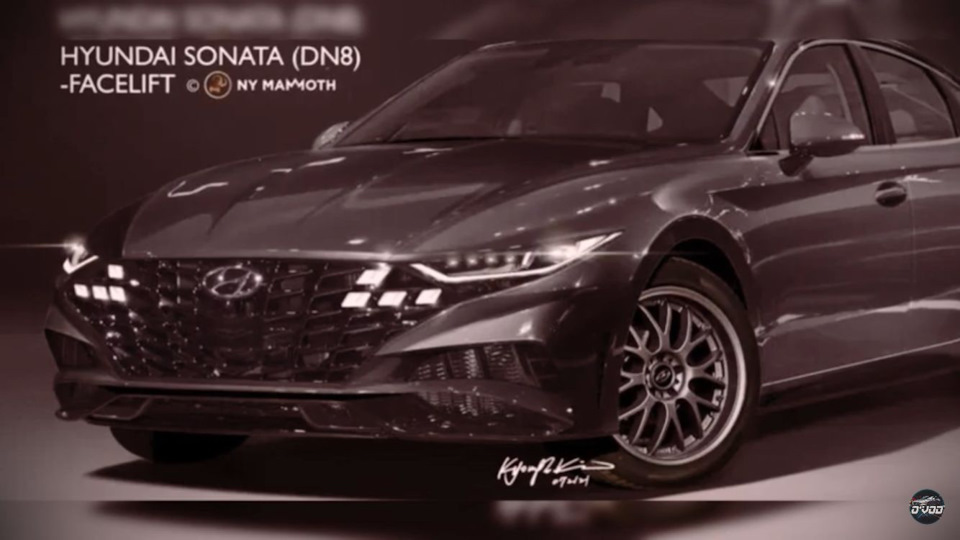 Неужели рестайлинг? Hyundai Sonata 2023 — Hyundai Sonata VIII (DN8), 2,5 л, 2020 года | просто ...