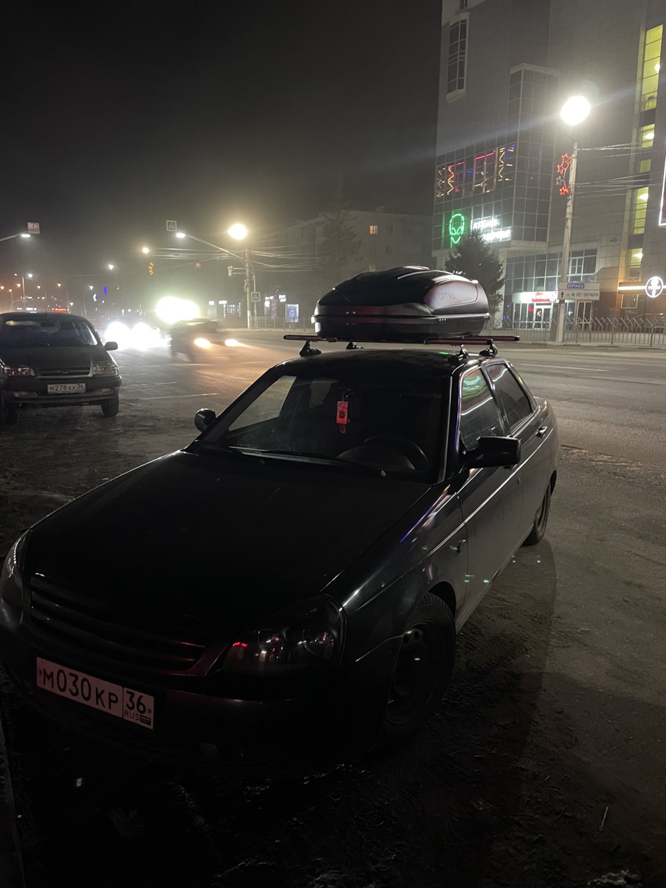 Бокс YUAGO OPTIMA на приору — Lada Приора седан, 1,6 л, 2009 года ...