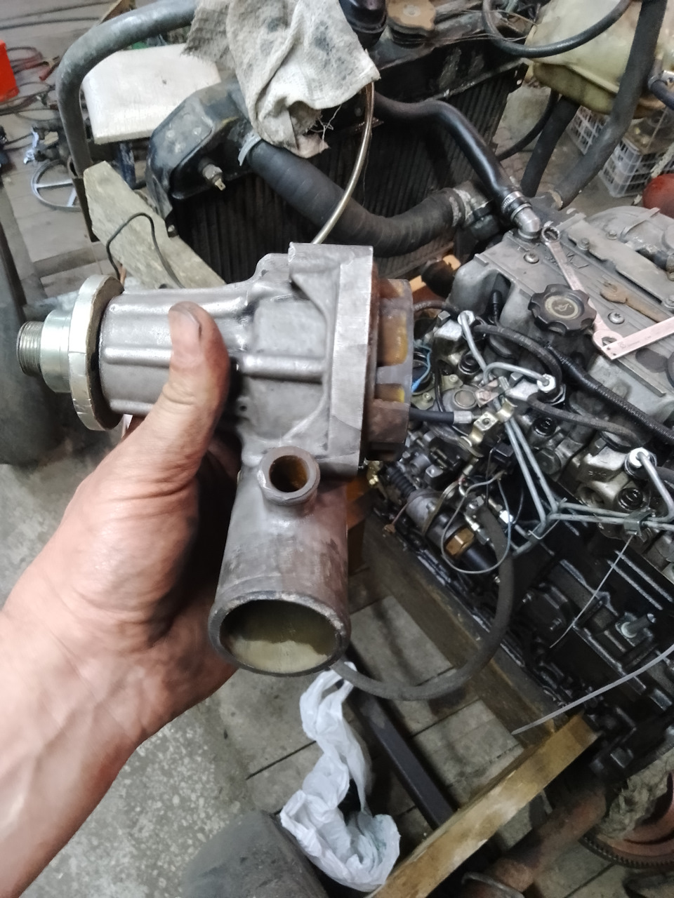 Ремонт двигателя — УАЗ 3160, 2,5 л, 2000 года | своими руками | DRIVE2