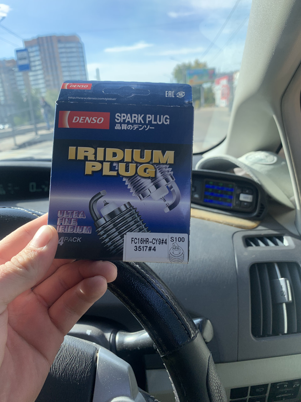 FC16HRCY9 Свеча зажигания Iridium OE DENSO | Запчасти на DRIVE2