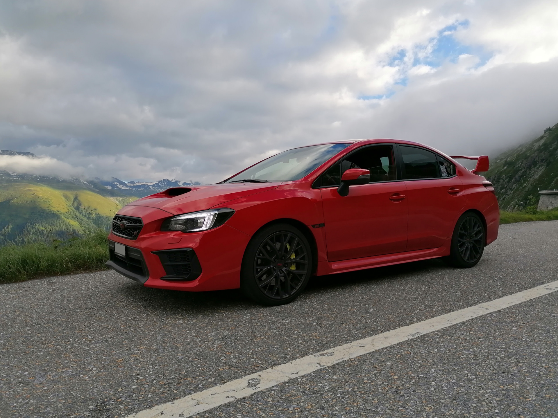 #62 Ранним утром ☕ Grimsel Pass 🇨🇭 [17] — Subaru WRX STI (VA), 2,5 л, 2018 года | покатушки | DRIVE2