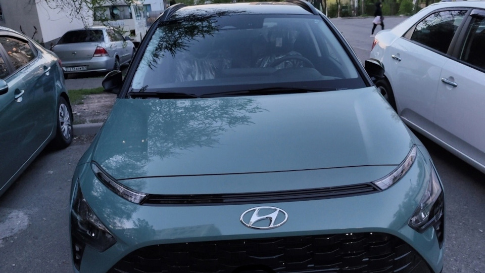 Hyundai Bayon 1.4 бензиновый 2023 | Mangro Green на DRIVE2